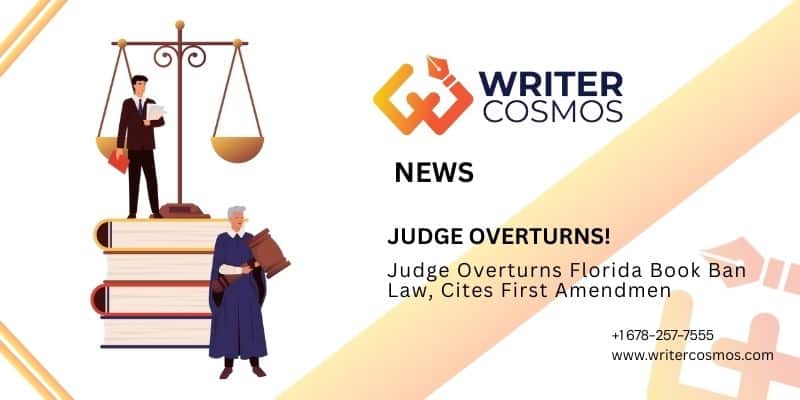 Judge overturns Florida book ban law, cites First Amendment precedent ...